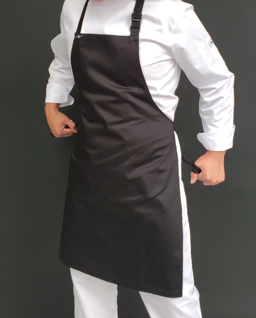 PETO BASICO ANTIFLUIDO NEGRO – Tienda Online Colombia Chef